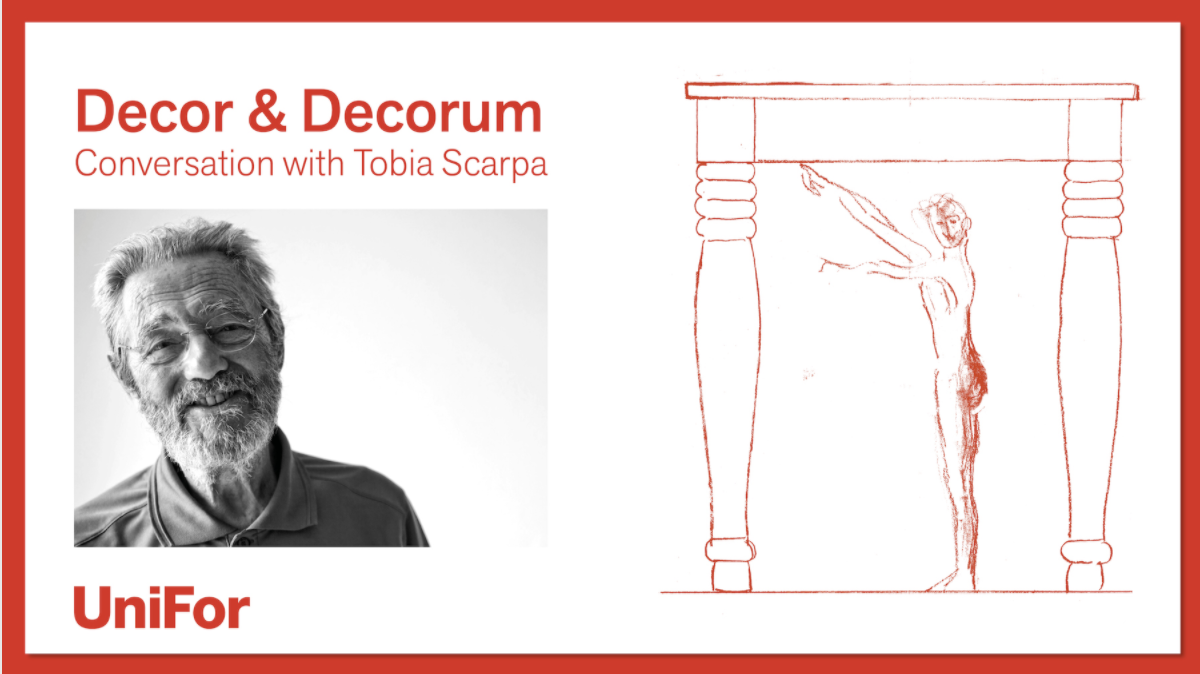 Decor & Decorum: conversation with Tobia Scarpa - Unifor