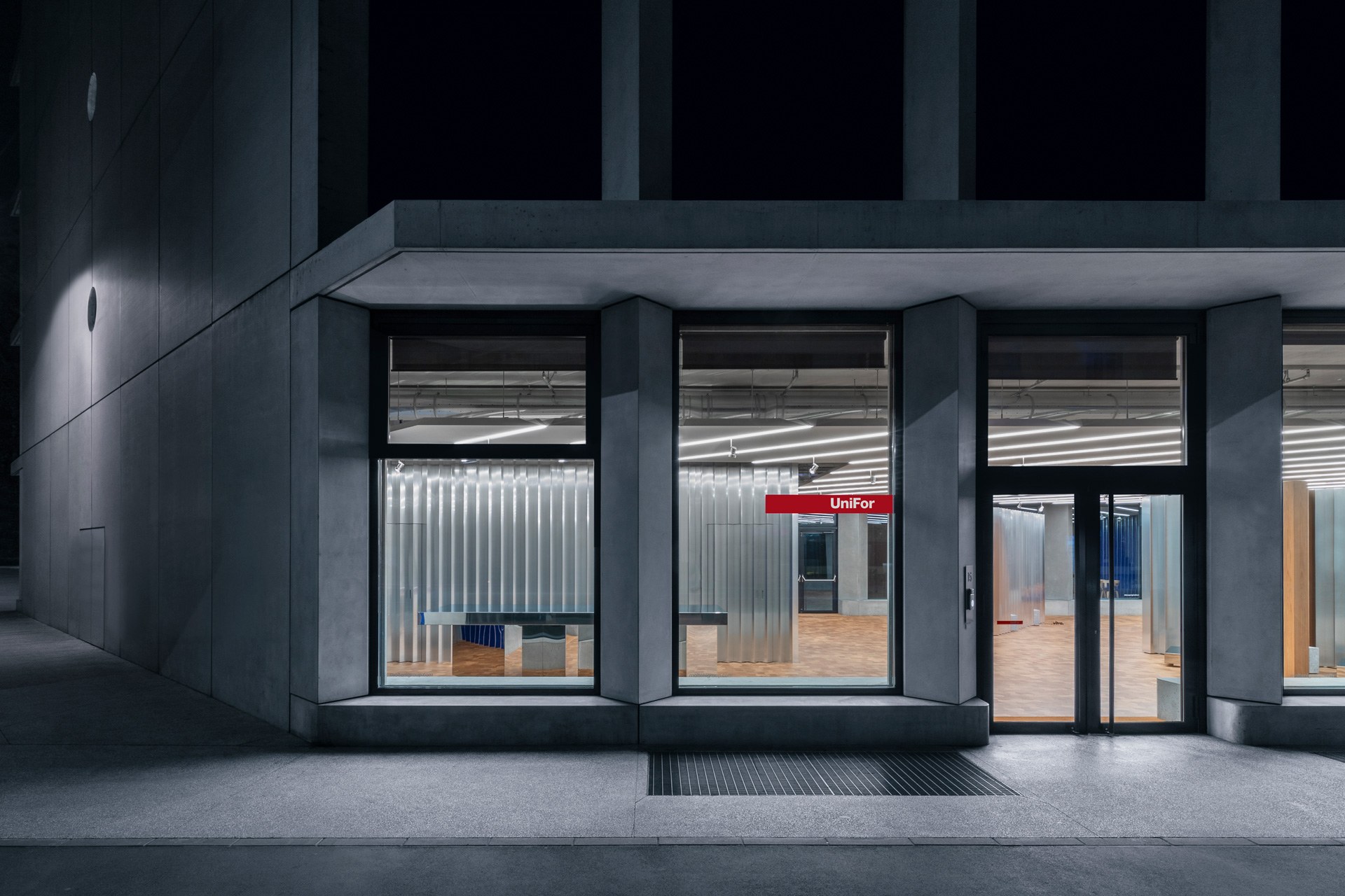 UniFor New Milano Showroom